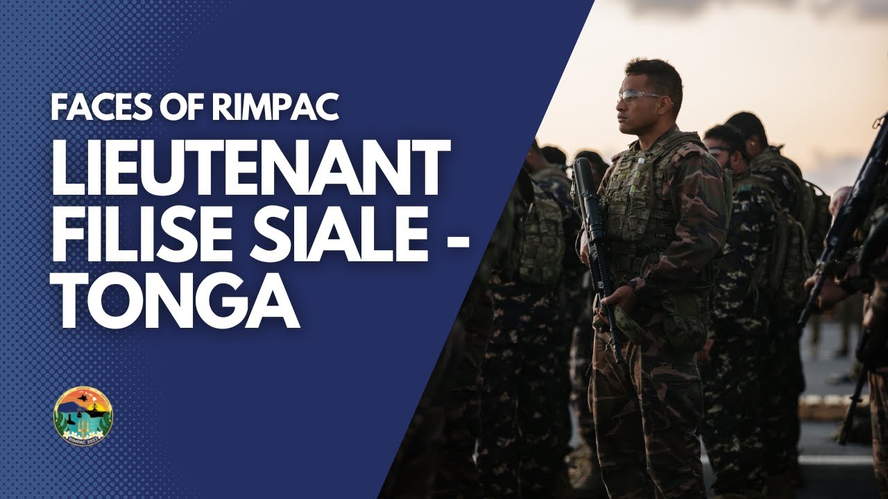 Faces of RIMPAC - Lieutenant Filise Siale - Tonga - YouTube