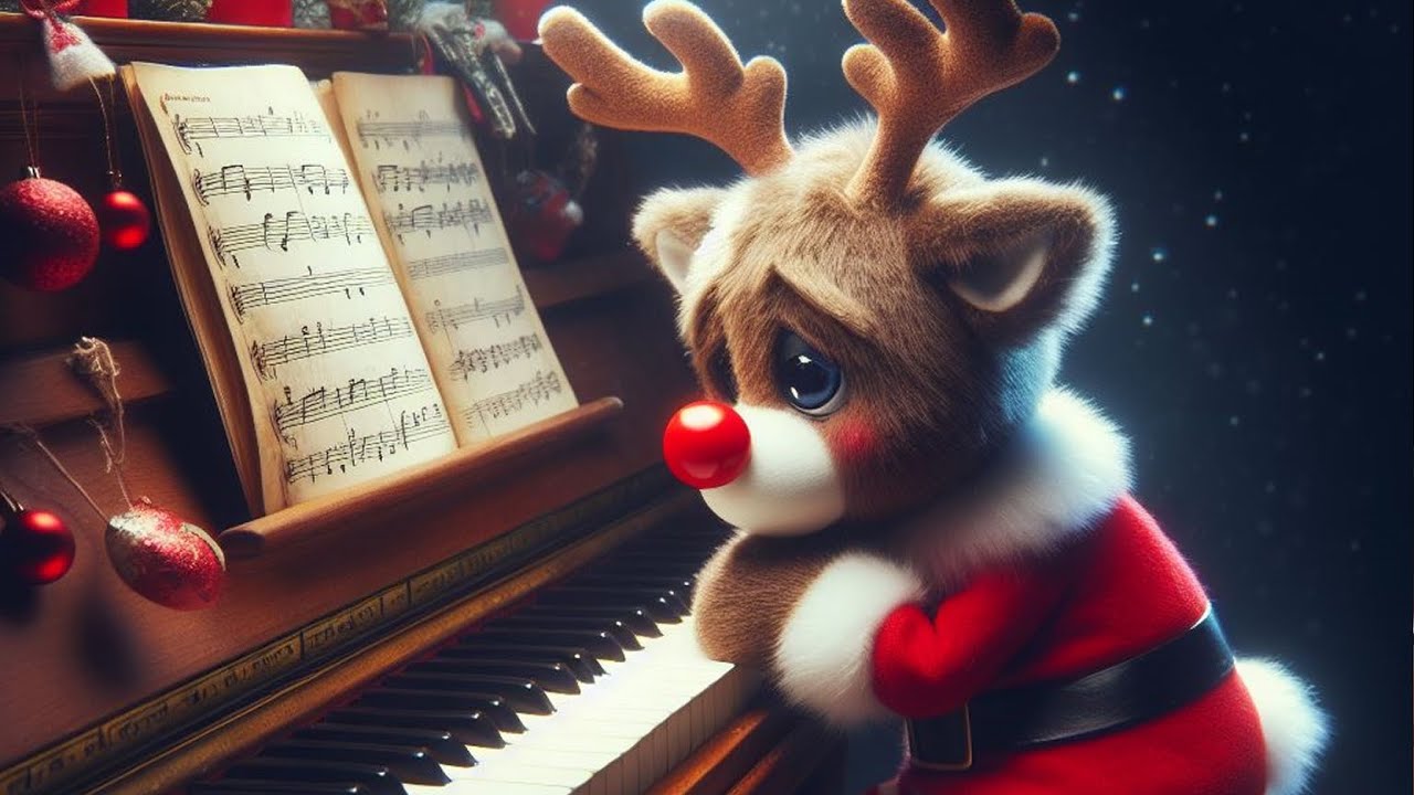 Rudolf The Red Nosed Reindeer but played in Minor Key - YouTube
