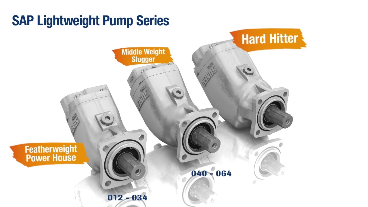 SAP hidraulične pumpe za kamione i druge mobilne hidraulike - YouTube