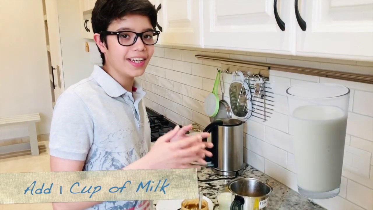 HEALTHY PROTEIN SHAKE | POST-WORKOUT MASS GAINER | FULL RECIPE - YouTube