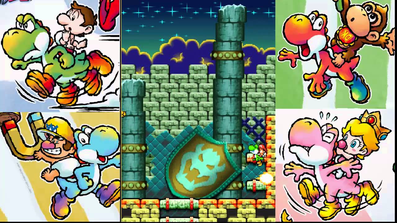 Slim Plays Yoshi's Island DS - #21. Children of the Stars - YouTube