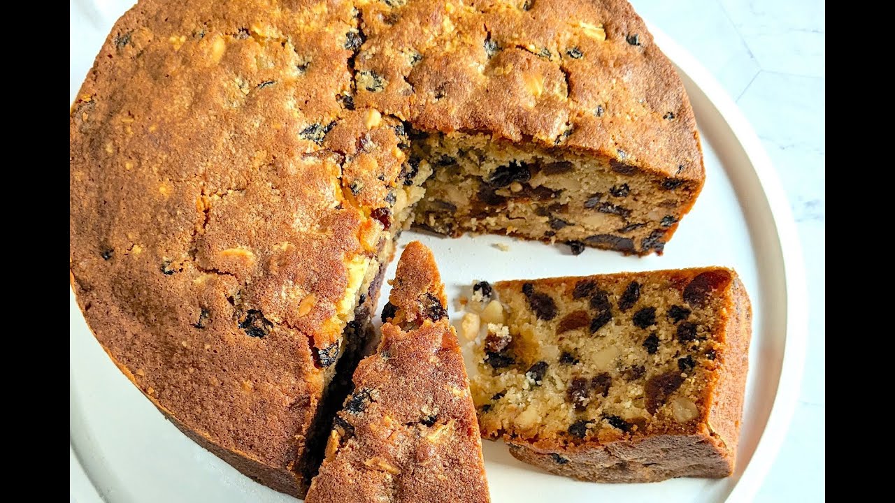 Simple Fruit Cake Recipe - YouTube