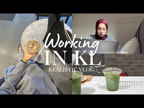 Vlog: living alone in KL, a week with me, corporate life, LRT selalu rosak?