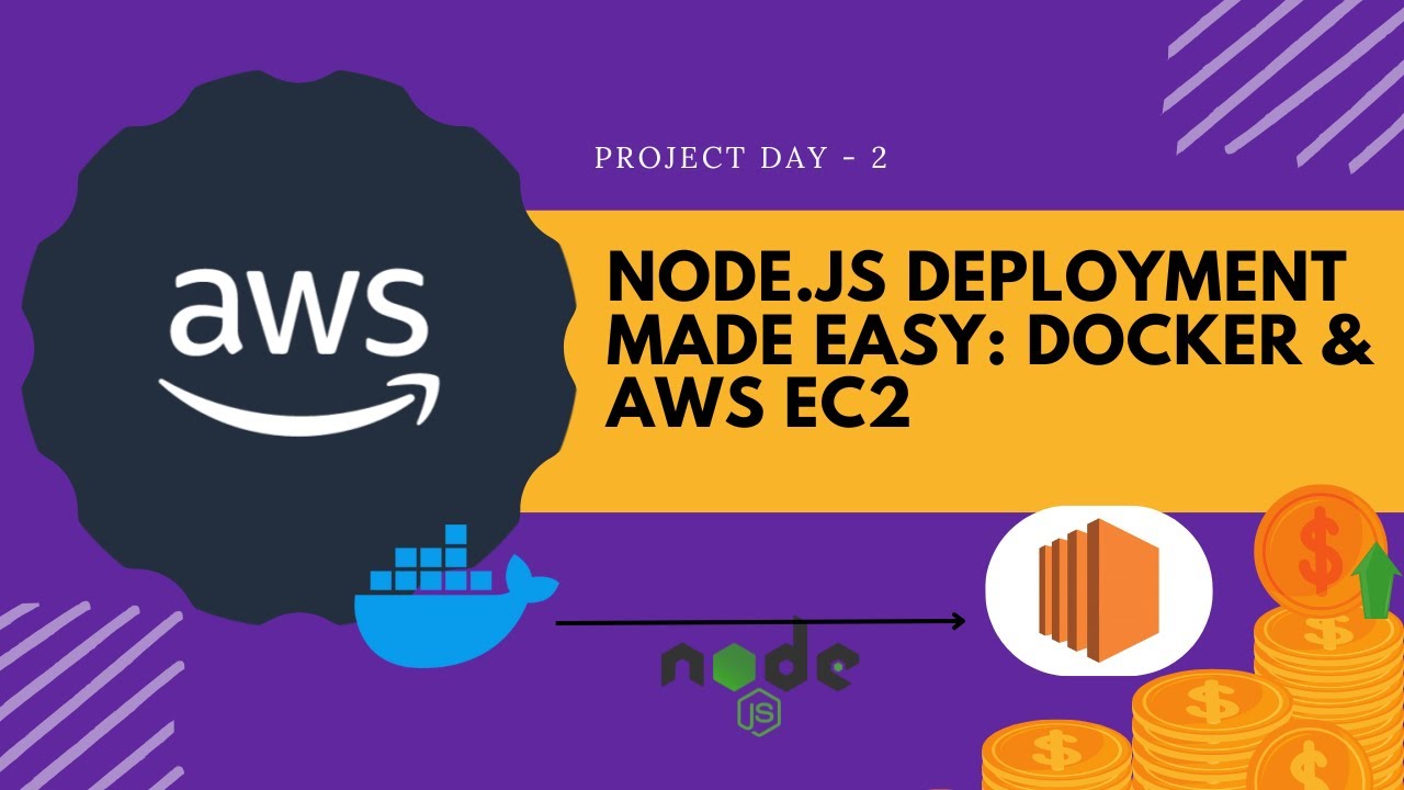 Project Day - 2 | Node.js Deployment Made Easy: Docker & AWS EC2 - YouTube