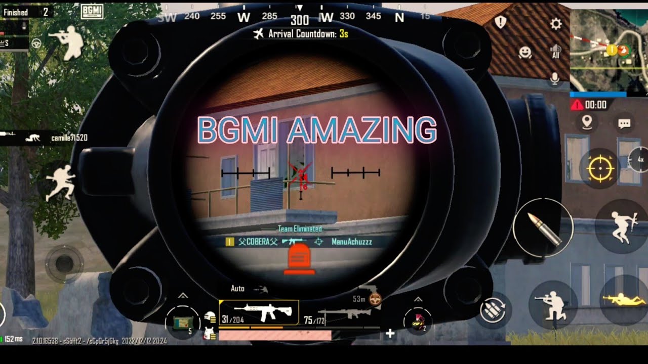 How to play full russ gameplay in bgmi with 9 kill || bgmi game russ ...