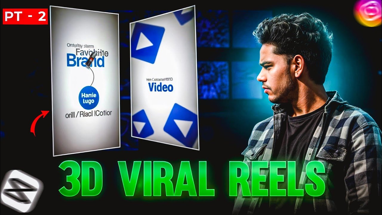 Create 3D Viral Instagram Reels wait using Alight motion | Trending ...
