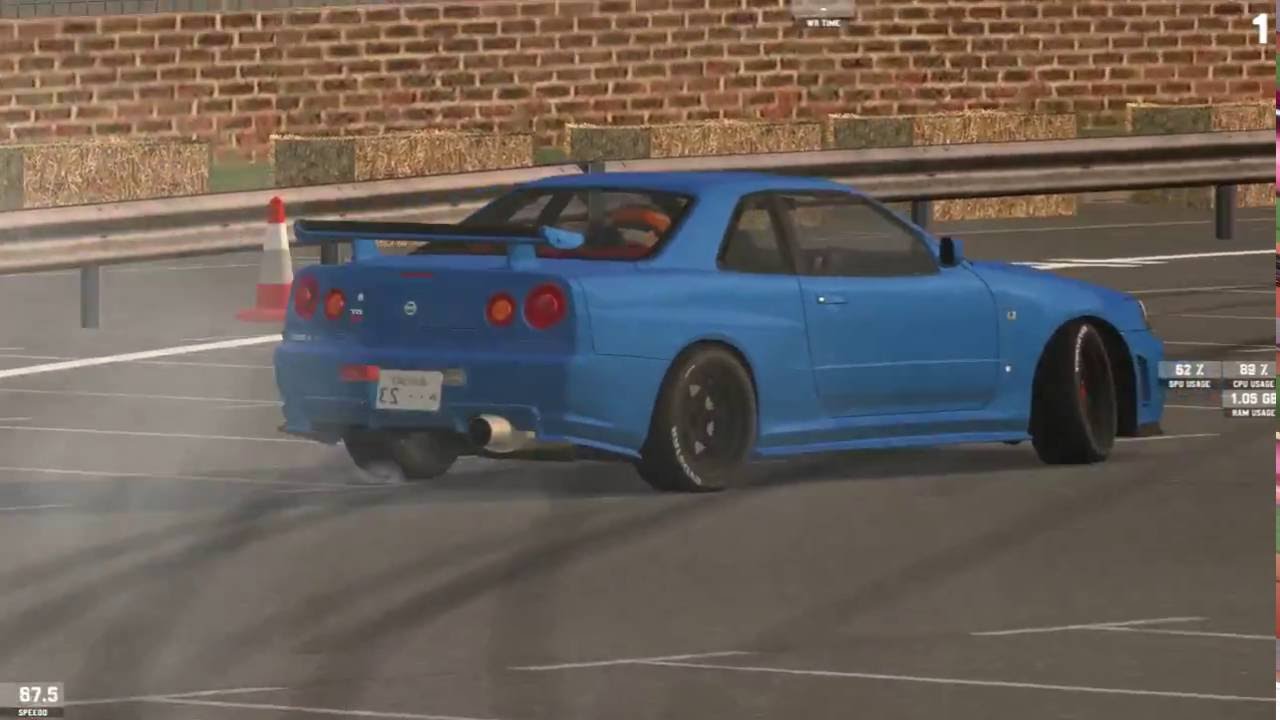 LFS - Drifting my dream car Nissan Skyline GTR R34 Nismo Z Tune part I ...