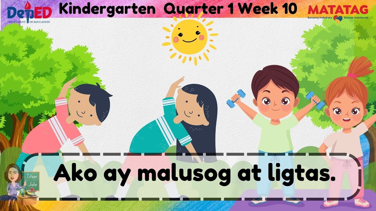 Quarter 1 Week 10 Kindergarten MATATAG Curriculum - YouTube