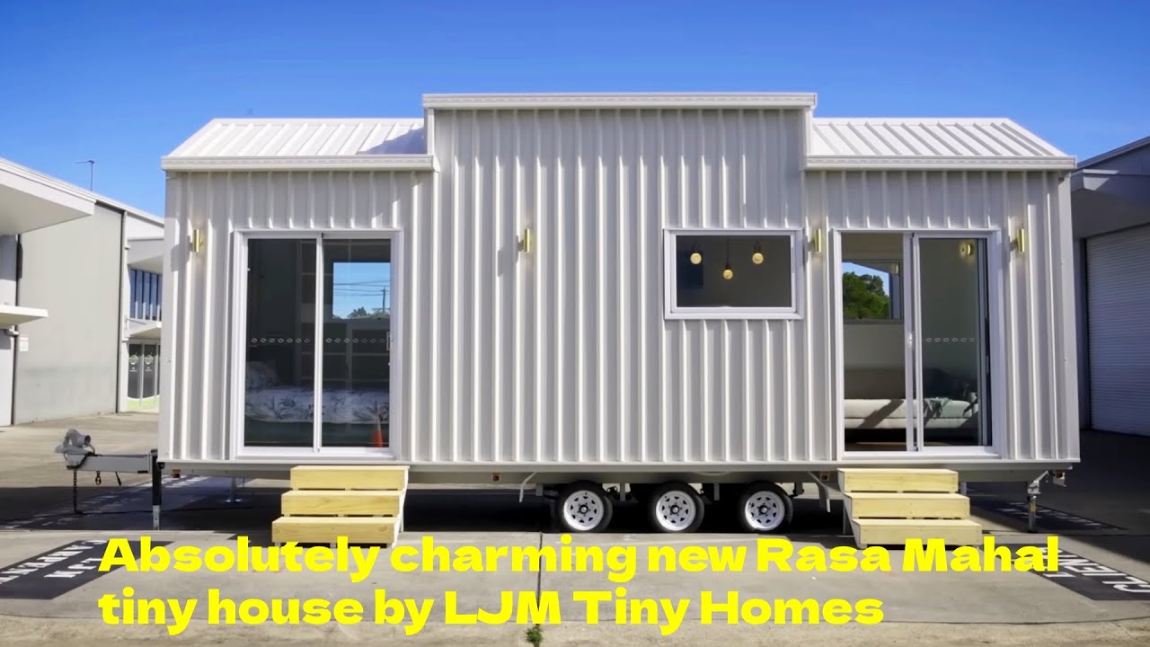 Explore the absolutely charming new Rasa Mahal tiny house by LJM Tiny Homes - YouTube