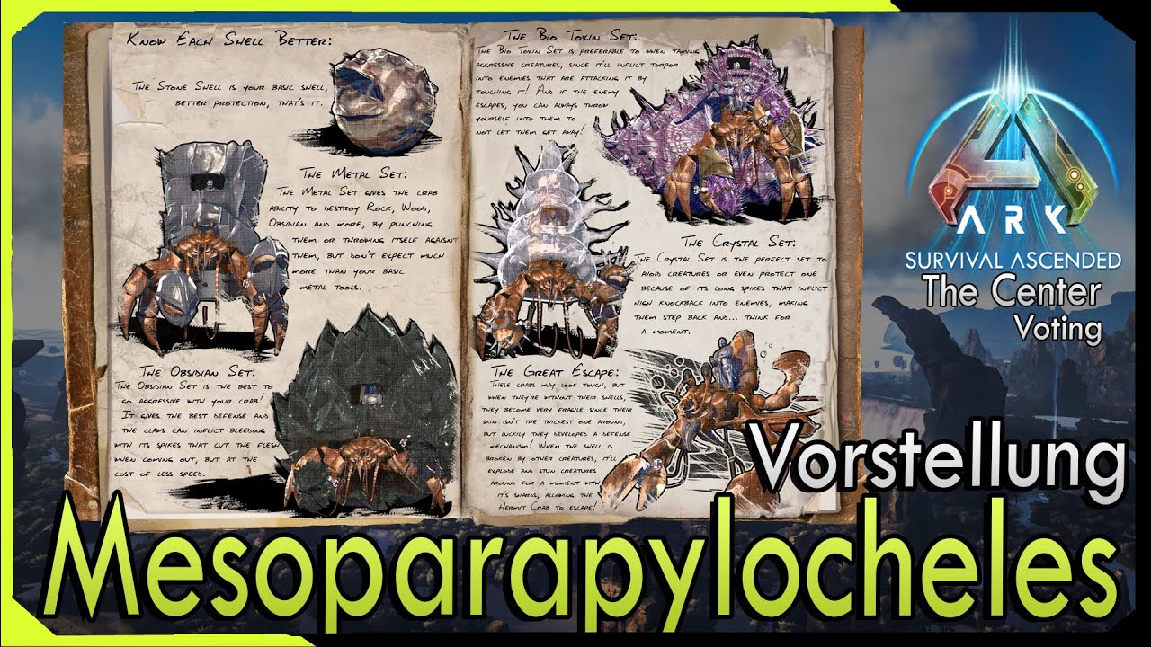 Mesoparapylocheles Krabbe mit Vielen Panzern | Vorstellung der Kreature ...