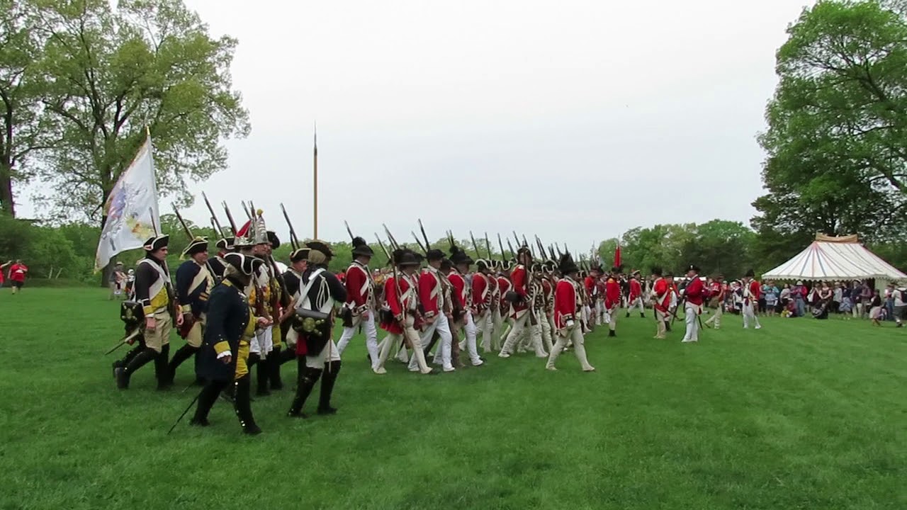 British and German soldiers marching - YouTube