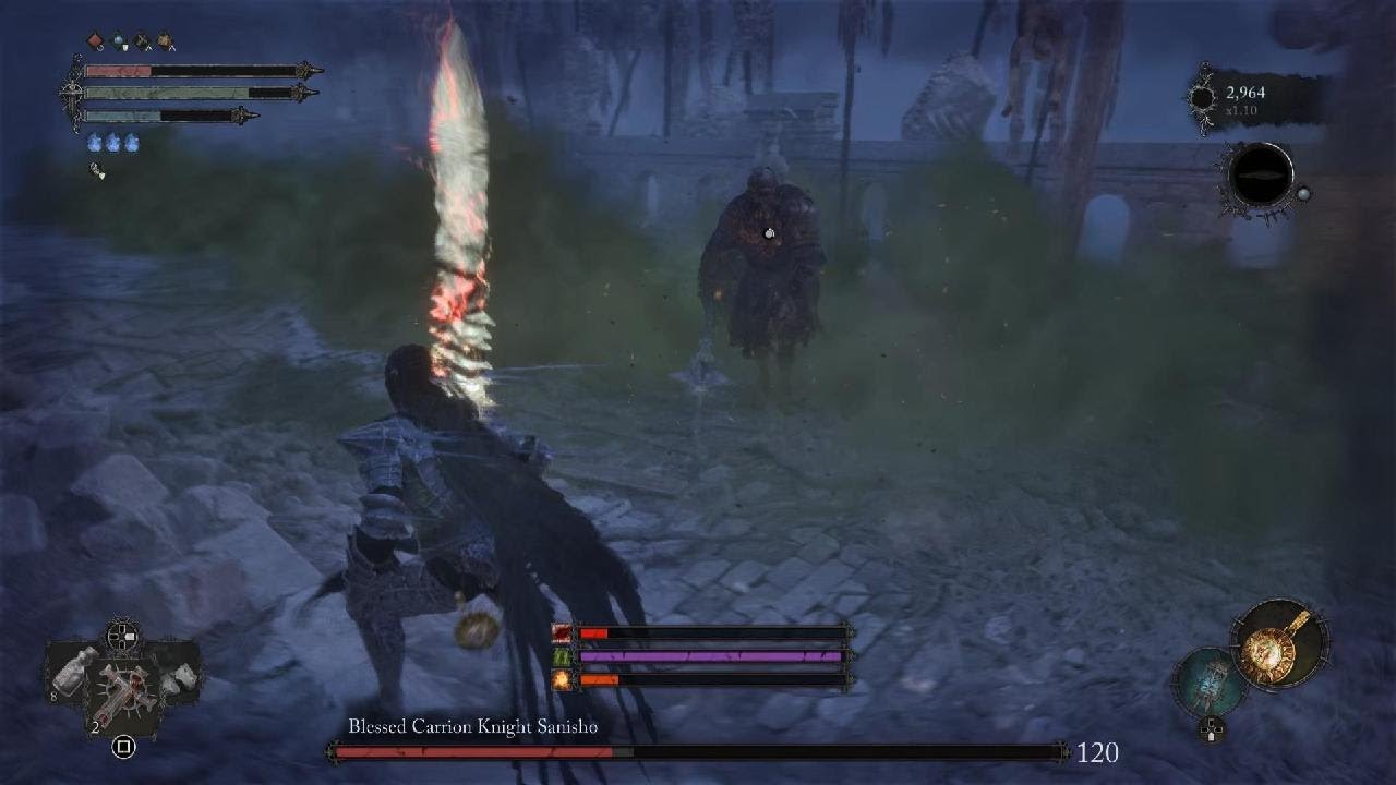 Lords of the Fallen / Blessed Carrion knight Sanisho - YouTube