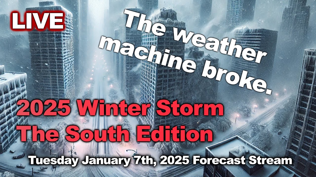 Weather machine broke? South faces major winter storm. - YouTube