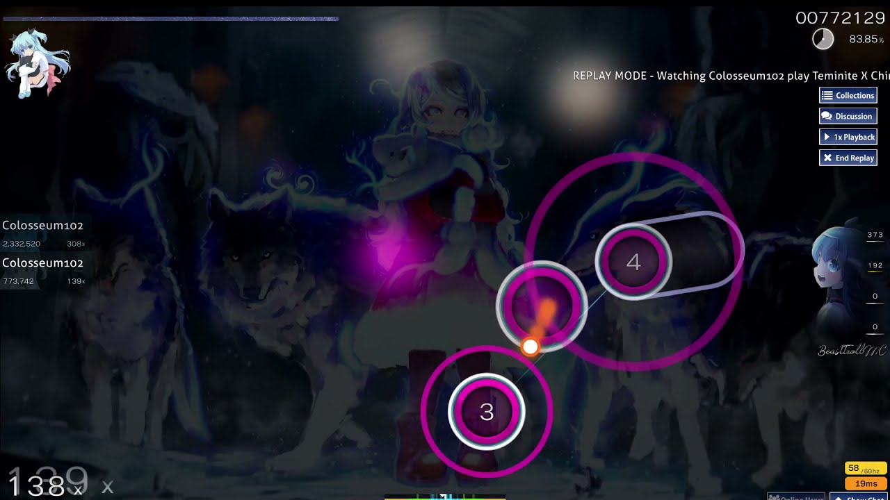 Monster Teminite X Chime X PsoGnar Osu! 6.45* Pass - YouTube