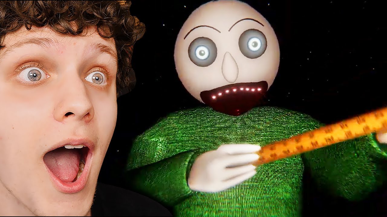 BALDIS BASICS COM GRÁFICOS REALISTAS! BALDI'S BASICS RTX! - YouTube