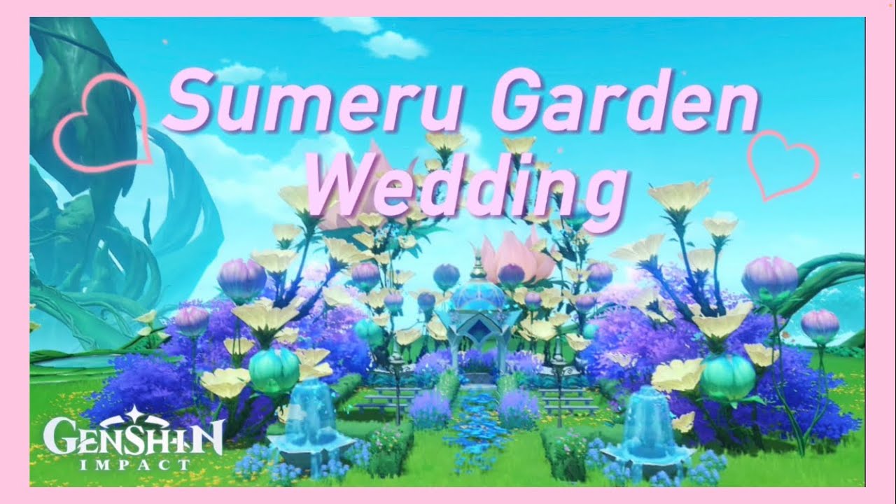 💐Sumeru Garden Wedding💐Sublime Spice Wood: Dias of wisdom || Serenitea ...