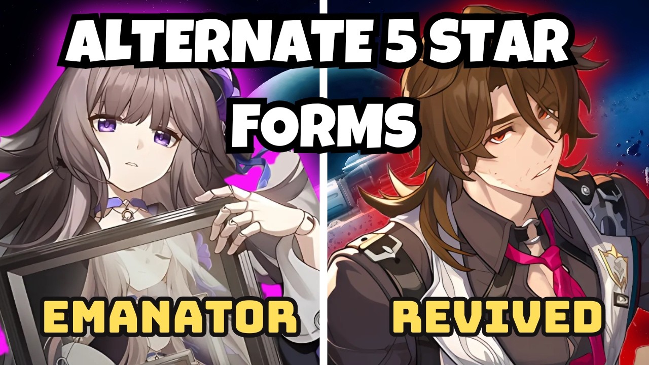 Top HSR Characters most likely to get New FIVE STAR FORMS - YouTube