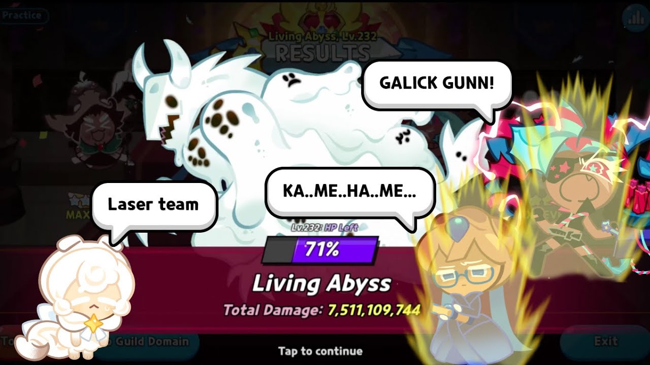 Living Abyss 7.5B+ Damage!! || Cookie Run Kingdom - YouTube