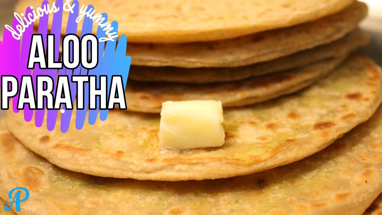 Aloo Paratha Recipe | Punjabi Aloo Paratha | Potato Stuffed Paratha ...