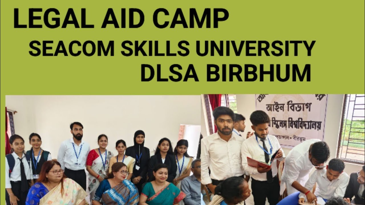 Legal Aid Awareness Camp. DLSA SEACOM SKILLS UNIVERSITY. #LEGAL #LAW STUDNTS - YouTube