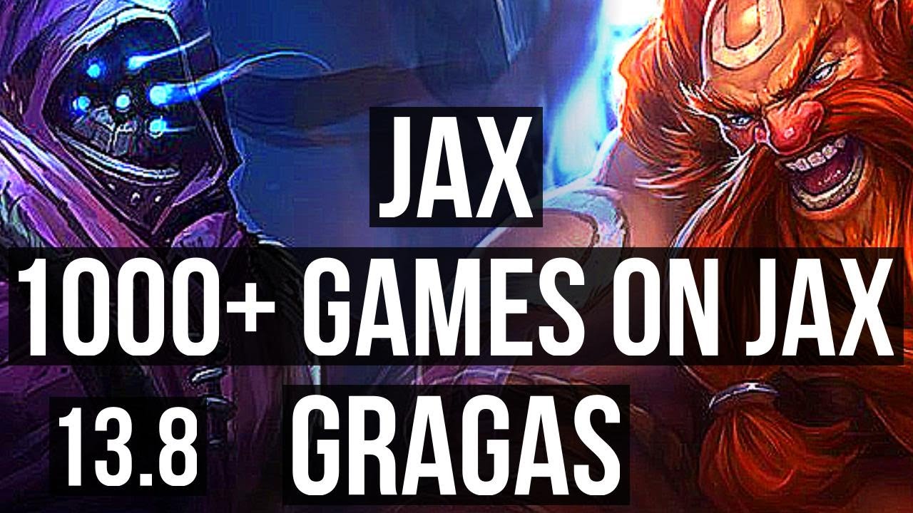 Jax Vs Gragas Top 3 2m Mastery 4 0 2 1000 Games Kr Challenger