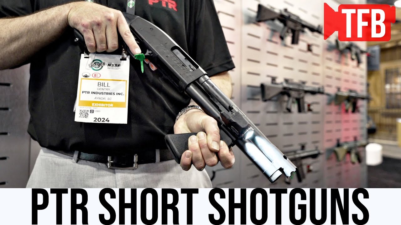 PTR is Making Short Barrel Shotguns (Kinda.) - YouTube