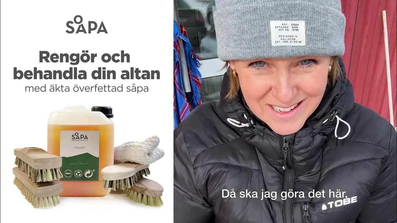 Skillnad mellan att såpa och olja altan - YouTube