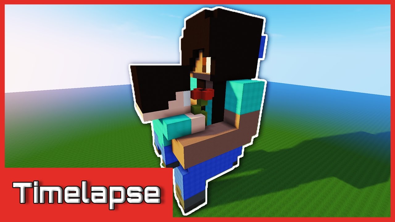 Minecraft Timelapse | Mother's Day Statue - YouTube