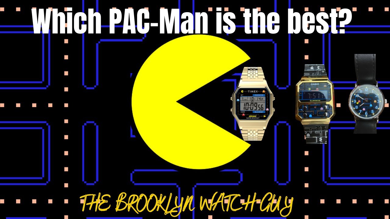 Battle of the Pac-Man watches: reviewing the Casio and Timex PAC-Man ...