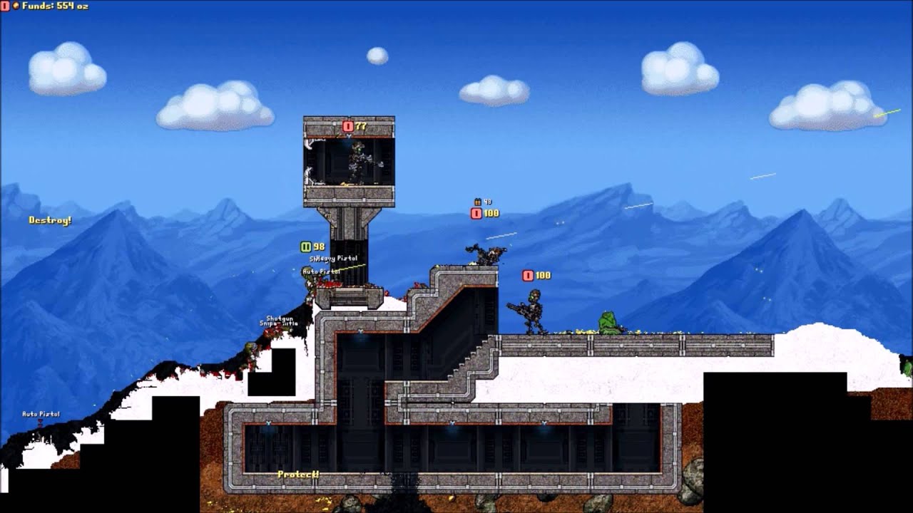 Cortex Command Ep#2: Attack And Defend - YouTube