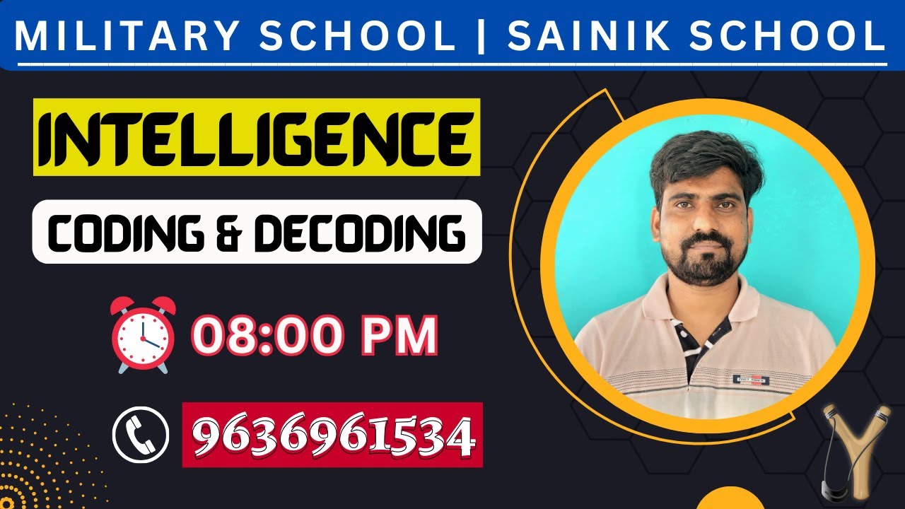 Military School Entrance Exam Coding Decoding Concepts And Practice Lakshya Academy
