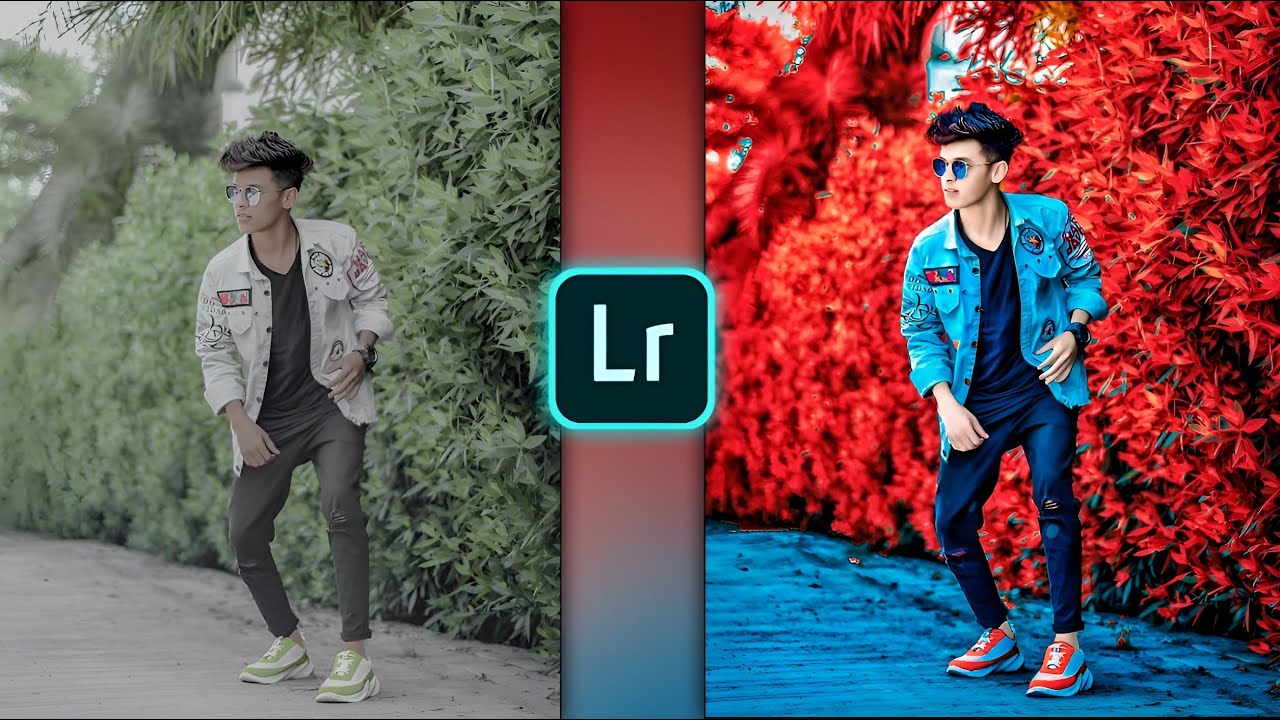 Lightroom Red And Blue Tone Photo Editing | Lr Free Preset Download ...