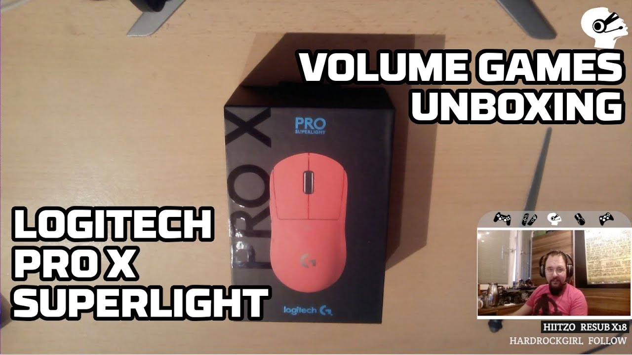 Logitech G PRO X Superlight Wireless Gaming Mouse - Magenta Edition ...