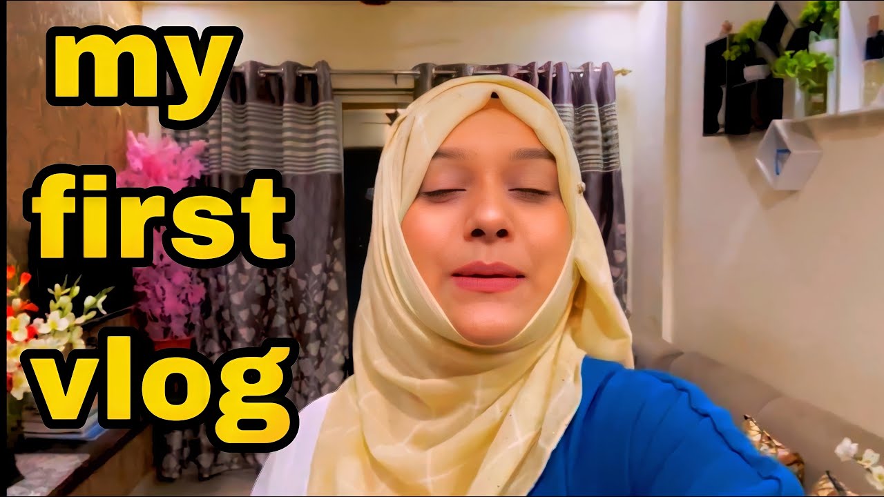 my first vlog || My First Vlog ️ || My First Video On YouTube ||Bush ...