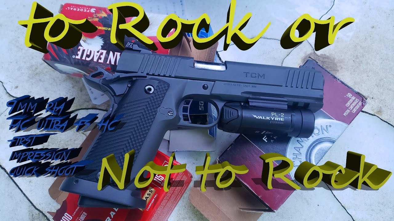 rock island tac ultra fs hc 2011 9mm . armslist find - YouTube
