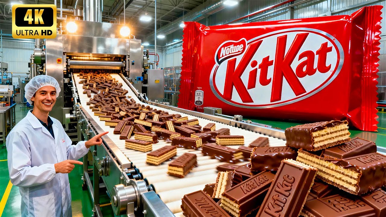 Inside the KitKat Factory: How Snickers Are Made, From Farm to Factory ...