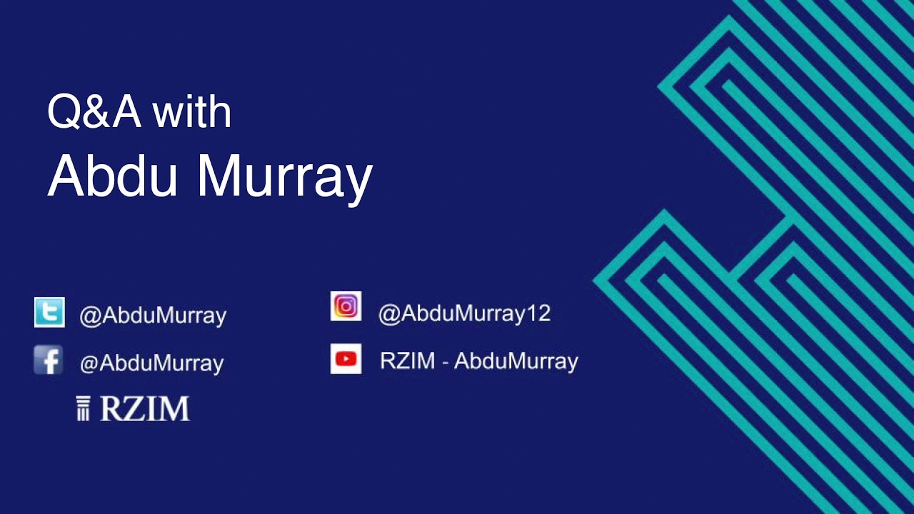 Abdu Murray // Sunday Evening Q&A // 3-1-20 - YouTube