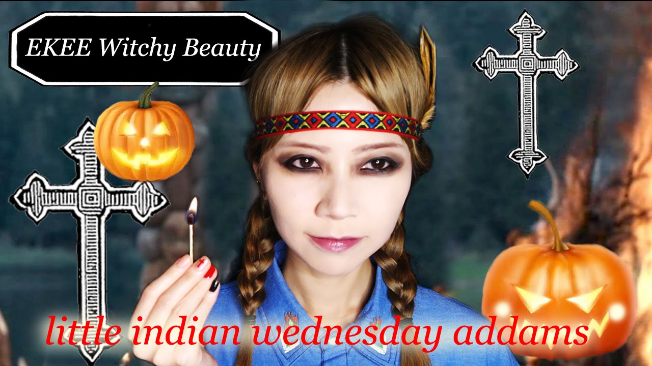 EKEE伊維特 - Witchy Beauty - Little Indian Wednesday Addams - YouTube