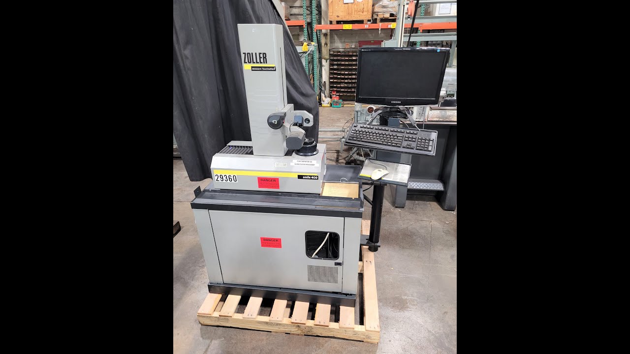 Zoller Smile 400 SMP 4/4 Tool Pre-Setting and Measuring Machine (INS325 ...