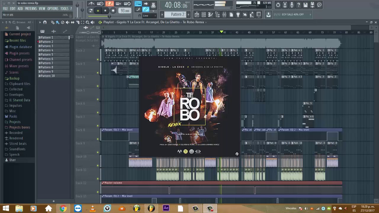 Te Robo Remix - Arcangel Ft De la Ghetto, Gigolo & La Exce ...