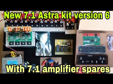 7.1 v6 remote kit Dolby DTS support 7.1 accessories available📞 ...