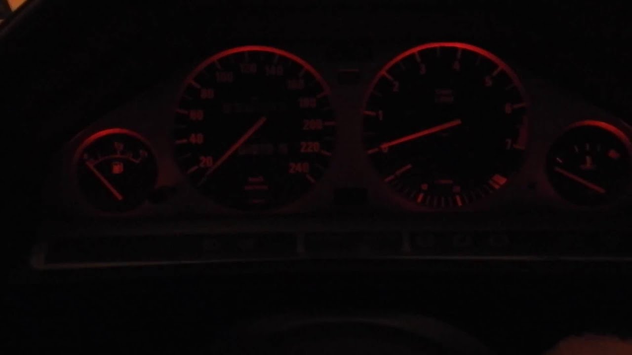 BMW E30 CHECK ENGINE_1 - YouTube