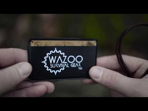 The Ultimate Fire Tinder Micro and the Wazoo Burnable Business Card