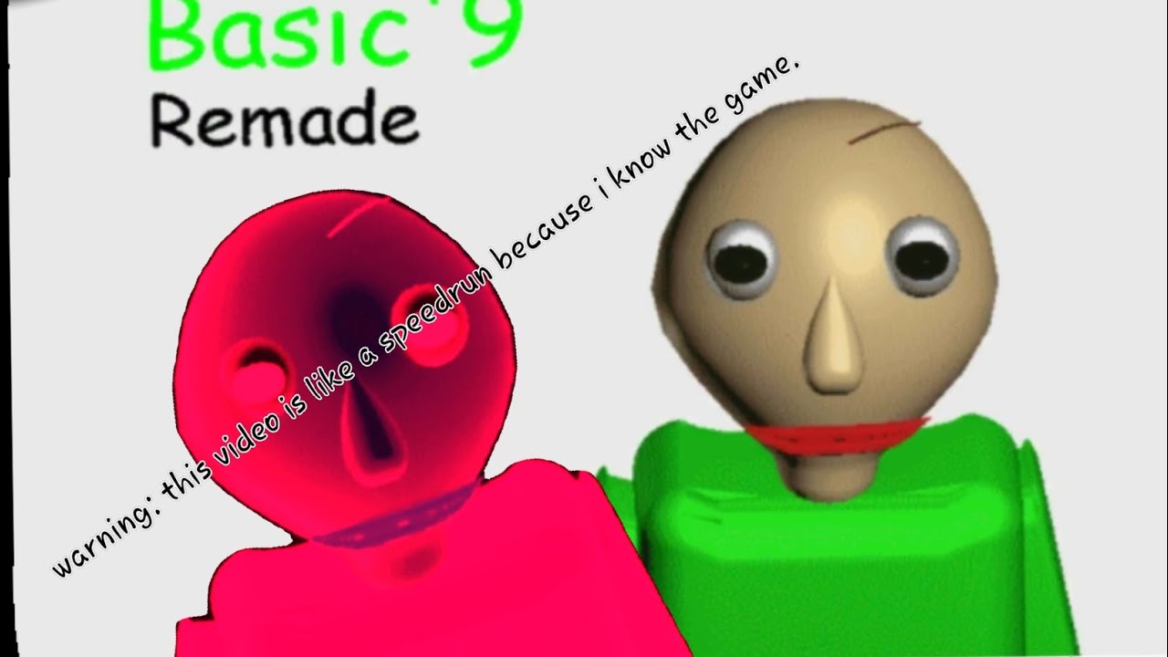 Basic'9 remade I roblox - YouTube