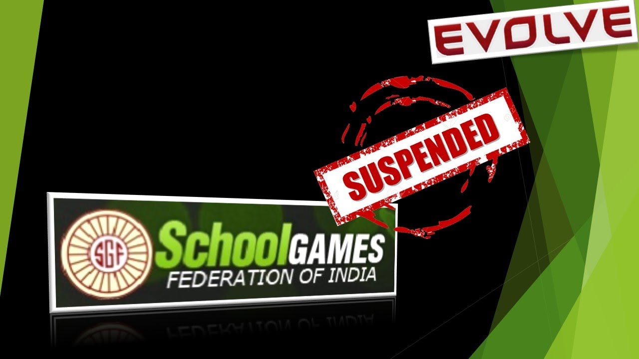 SGFI Suspended | School Games Federation of India - YouTube