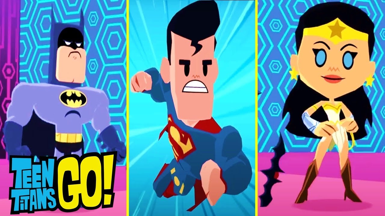 Teen Titans Go Figure How to Get Superman, Batman, Wonder Woman (TEEN ...