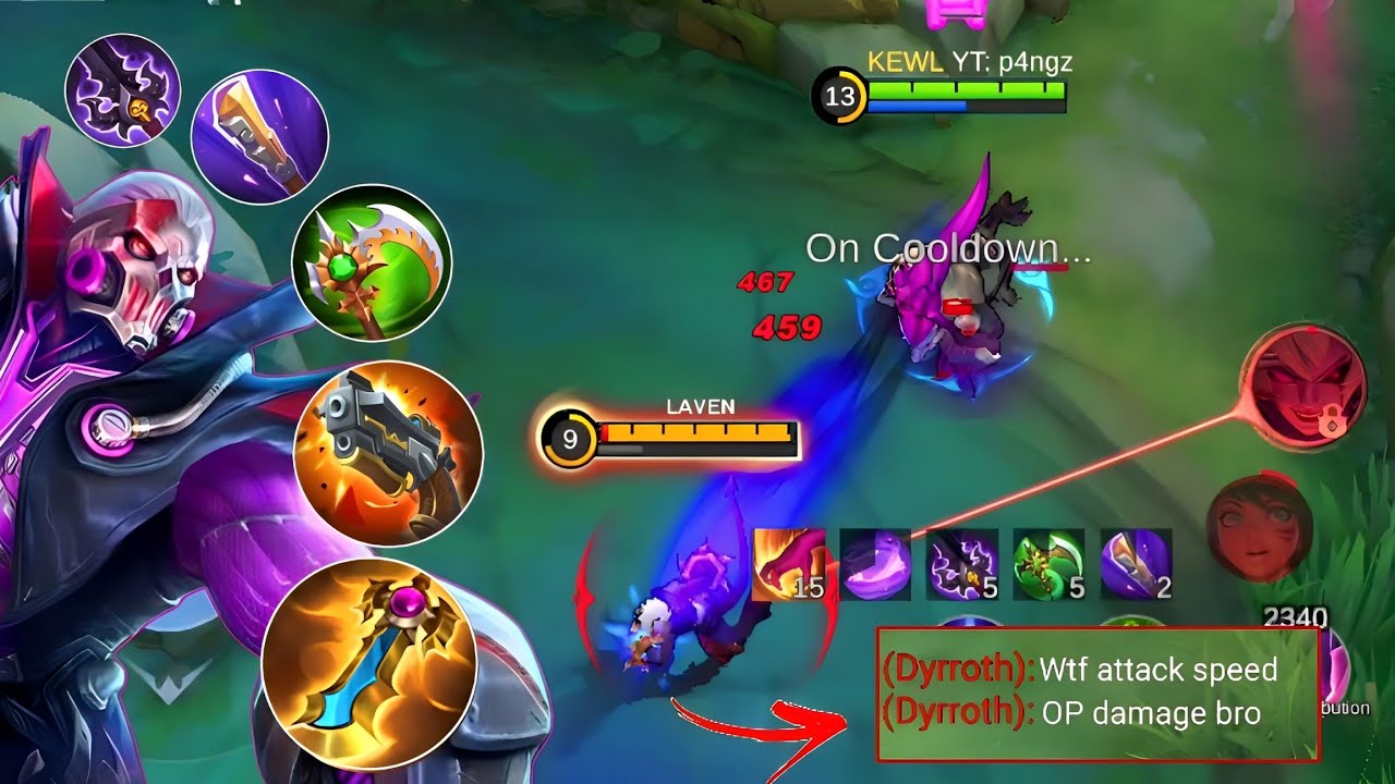 TRYING NEW BUILD ROGER ATTACK SPEED OP DAMAGE! 🔥 | ROGER BEST BUILD ...