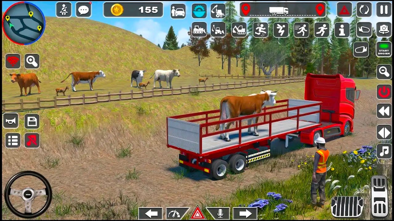 Animal Truck Transport Game - Wild Animal Transporter Truck - Android ...