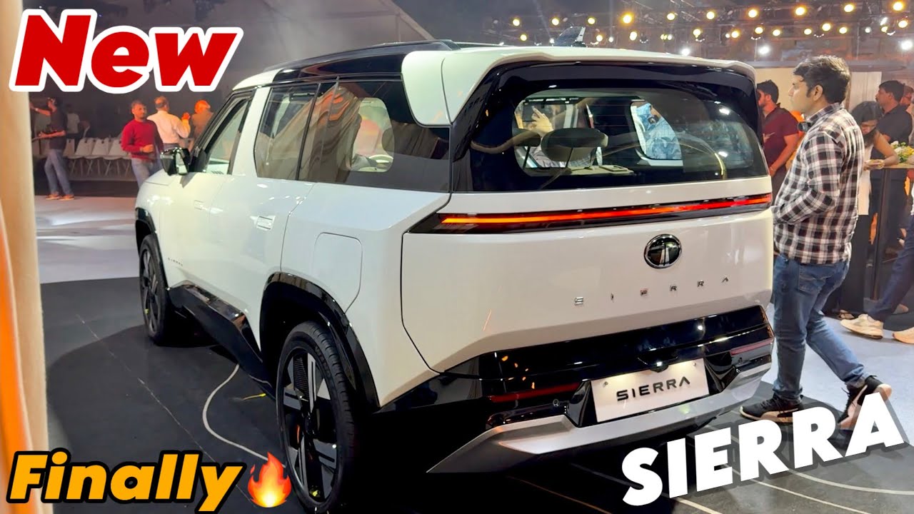 New TATA SIERRA Finally is Here ️🔥 TATA SIERRA White Color Quick Review ...