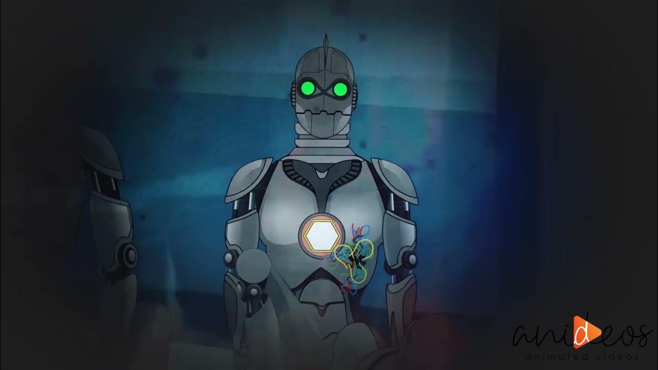 Robot | 2D Animation By Anideos - YouTube